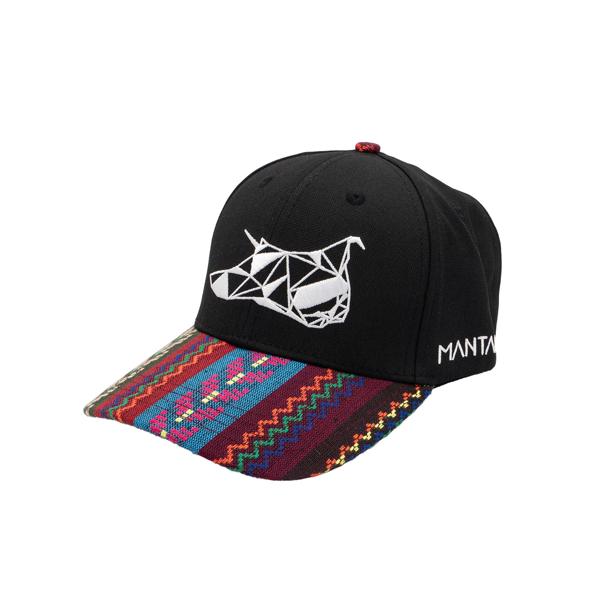 Sustainable Cap │ Curved SOCORRO CAP │ MANTAHARI | Black Cap